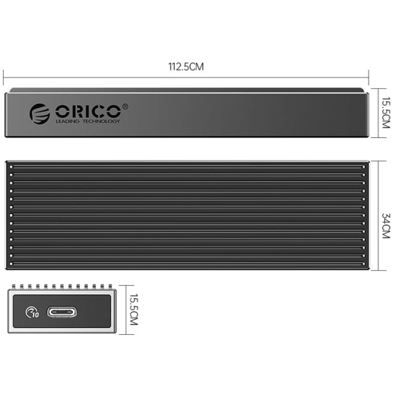 ORICO M.2 NVME SSD Enclosure Type C to Type-C/USB-A - PC Palace GO